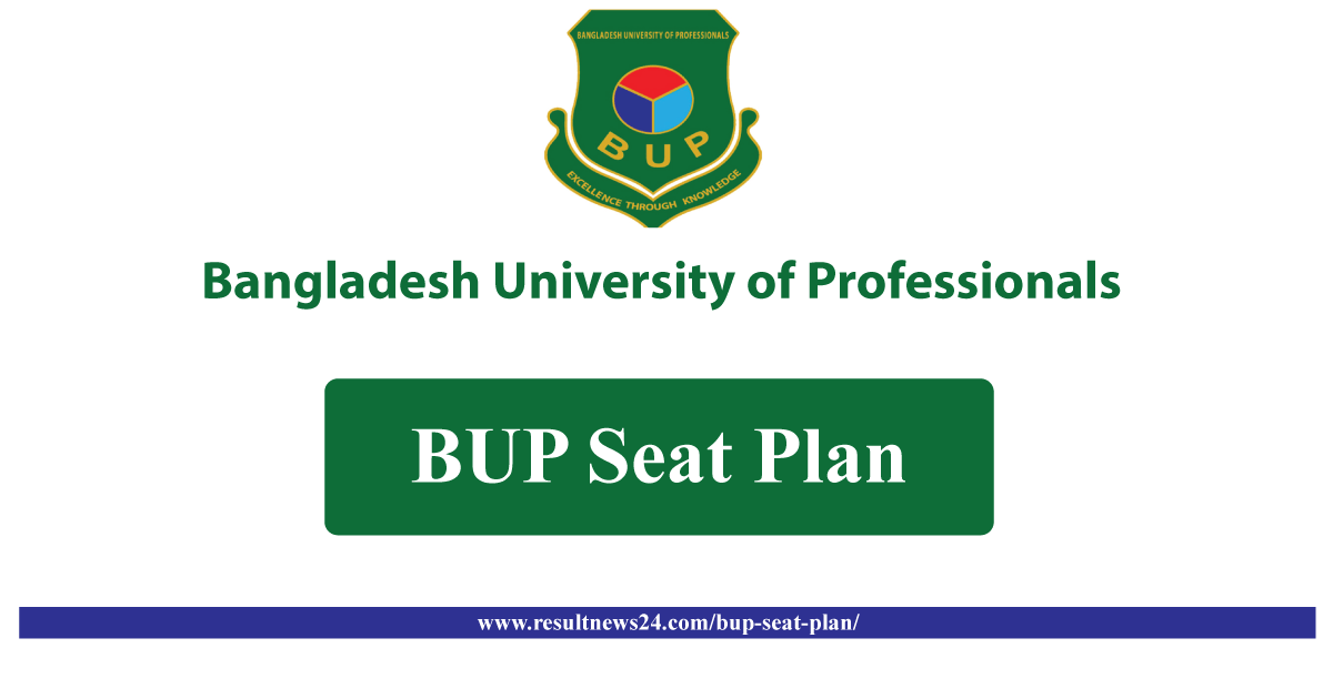 BUP Seat Plan 2024 Download - FASS, FSSS, FST & FBS