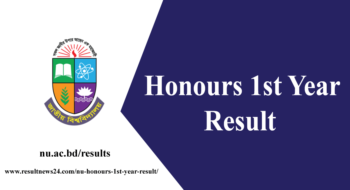 NU Honours 1st Year Result 2024 - www nu ac bd results