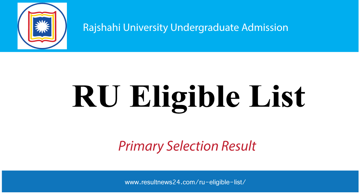 RU Eligible List 2025 – RU Admit Card Download